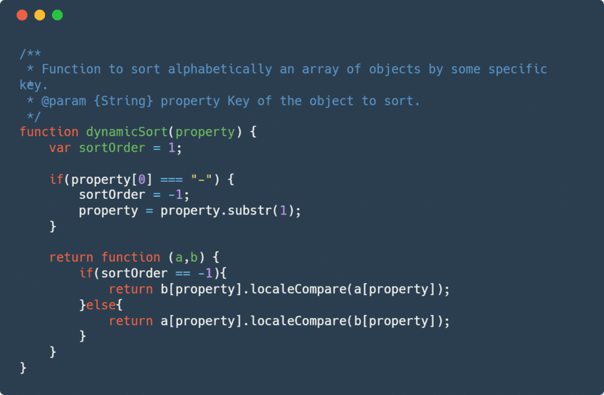 How To Sort Alphabetically An Array Of Objects By Key In JavaScript