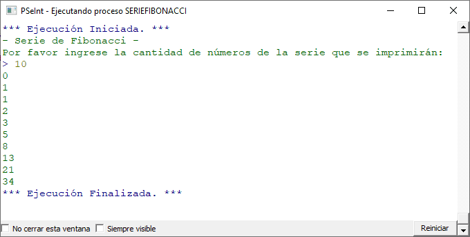 How To Print The First N Numbers Of The Fibonacci Series In Pseint Our Code World
