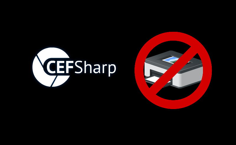 How To Disable Printing In Cefsharp For Winforms C Our Code World