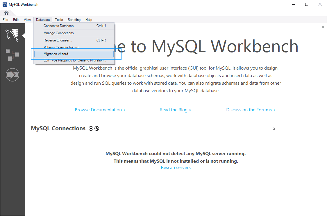 How to migrate a MS SQL Server database (from SQL Server Management ... How to migrate a MS SQL Server database (from SQL Server Management ...