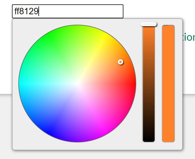Color Wheel Picker